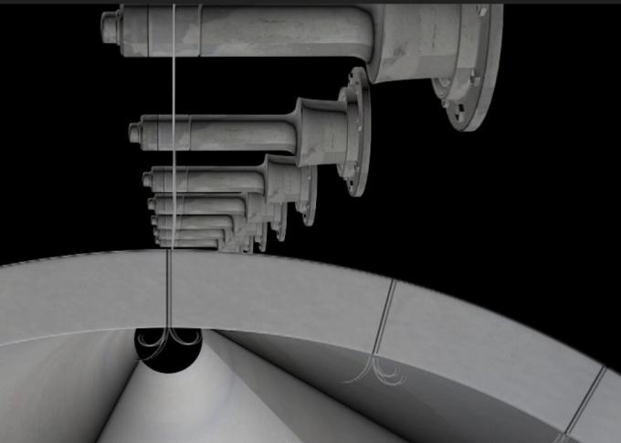 High Speed Sliver Pipe Slotting Machine With Either Straight Slots On ...