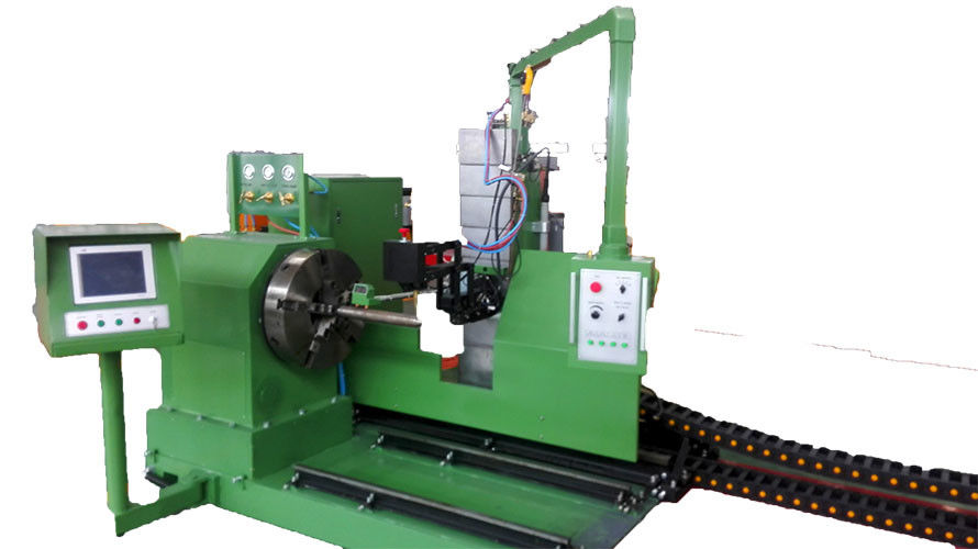 Green Flame CNC Pipe Profile Cutting Machine For Steel Structure Or ...