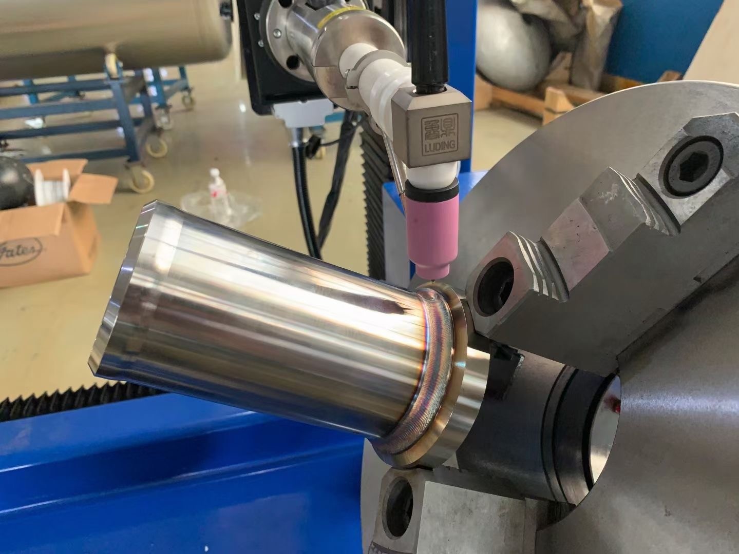 Auto Seam Welder Pipe Welding Machine for Precise Welding DC Motor and ...