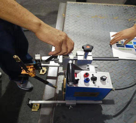 Automatic Fillet Welding Trolley MIG / MAG Welding Tractor Torch